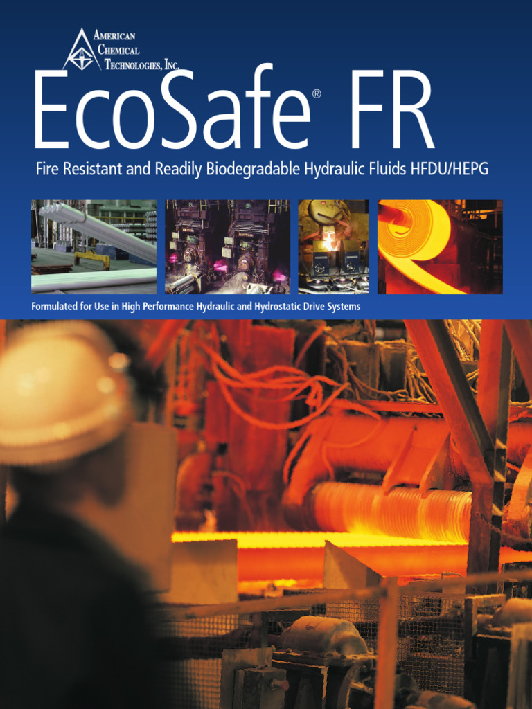 EcoSafe FR-46 Hydraulic Fluid Overview | PDF | Biodegradation ...