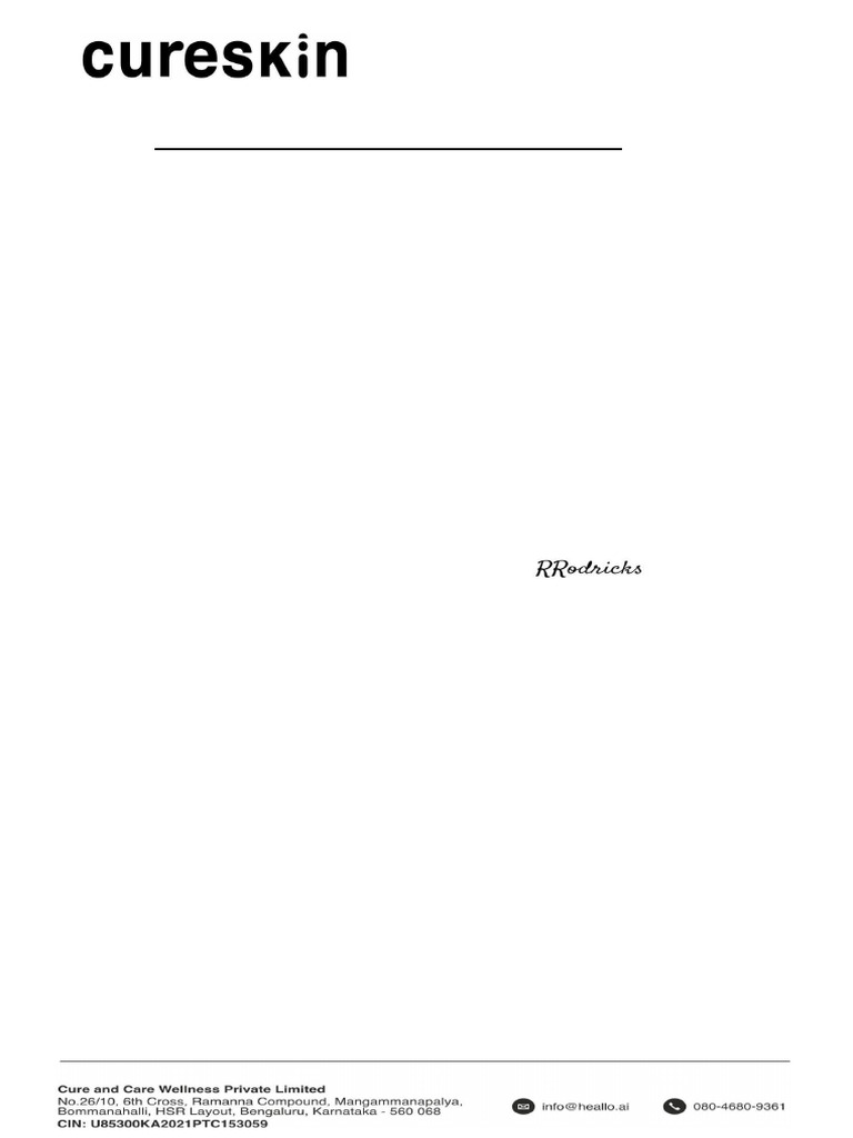 Internship Certificate - Balendra Singh | PDF