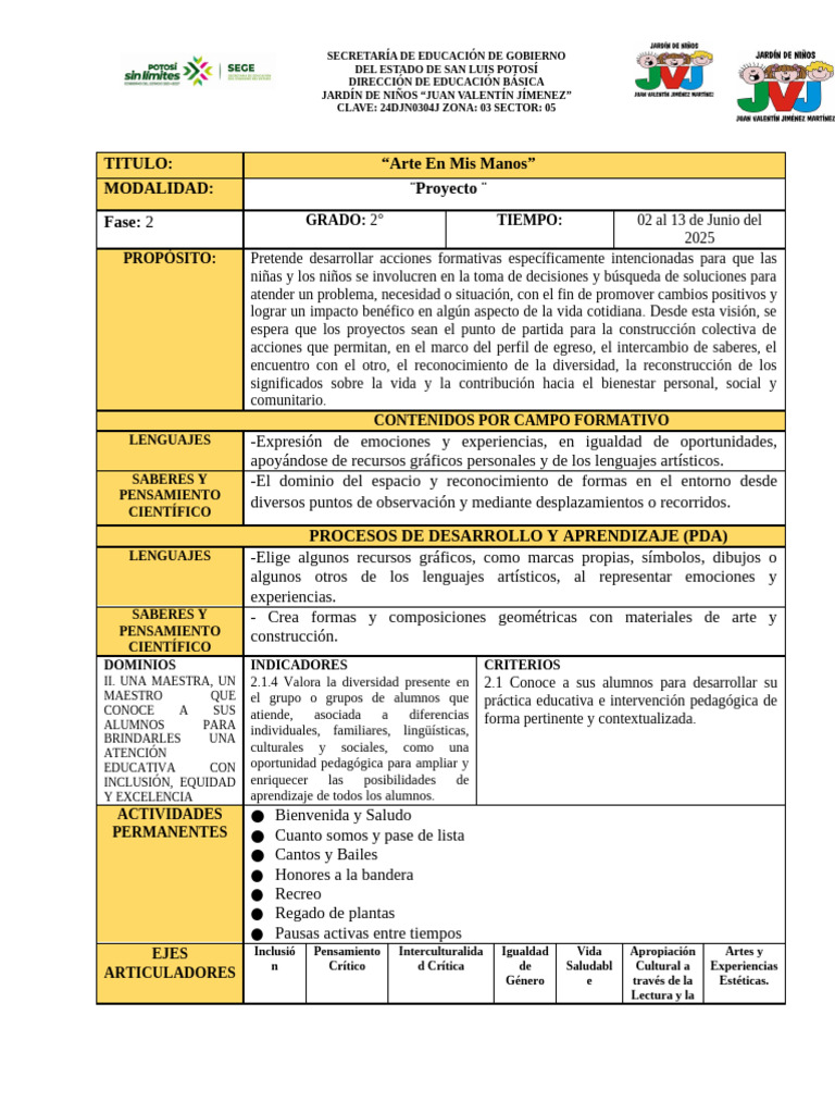Plan Junio 2025 | PDF | Pinturas | Color