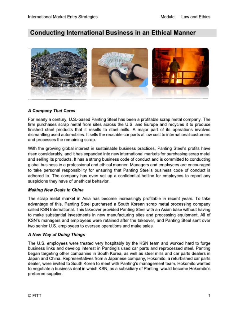 Case Study Ethics | PDF