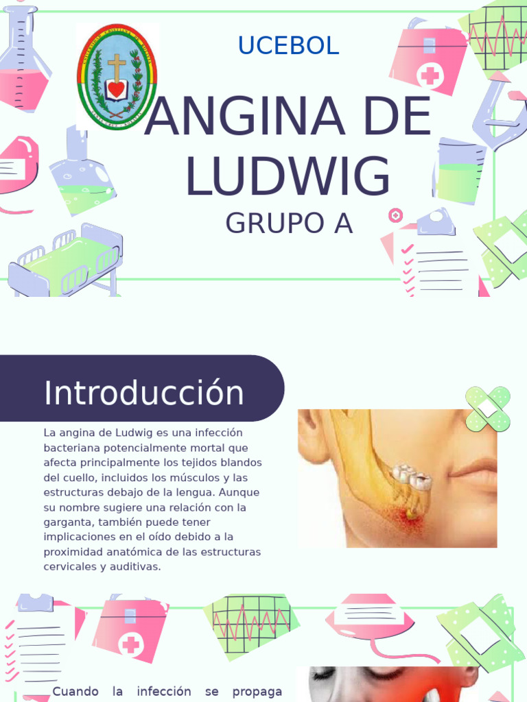 Angina de Ludwig | PDF | Oído | Inflamación