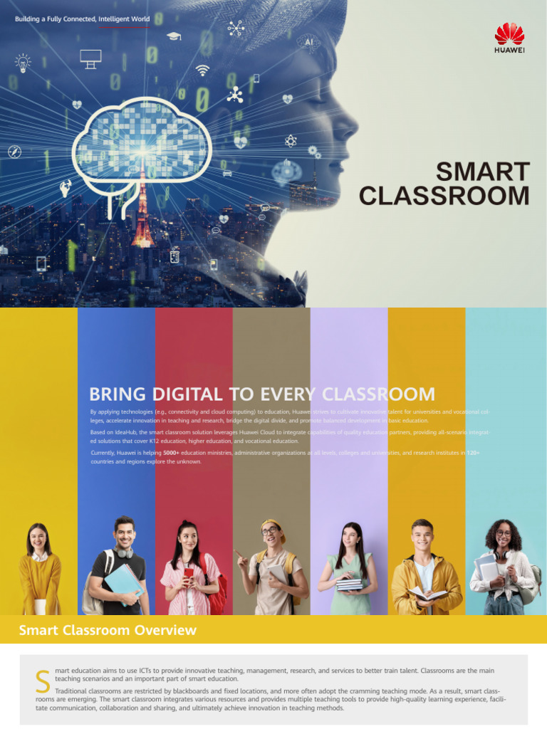 Huawei Smart Classroom Overview | PDF | Educational Technology | Multimedia