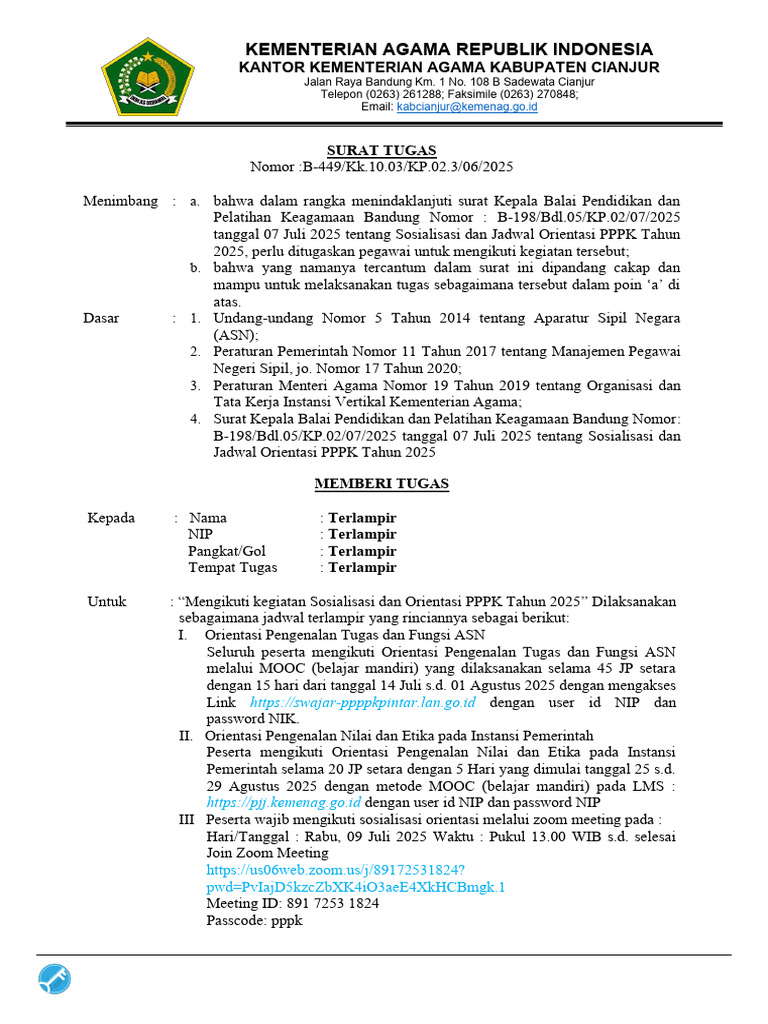 ST PPPK 2025 - Mooc | PDF