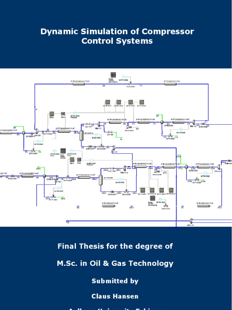 Dynamic Simulation of Compressor Control Systems | PDF | Gas Compressor ...