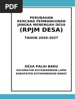 00.1. Dokumen RKP Desa Tahun 2026 | PDF