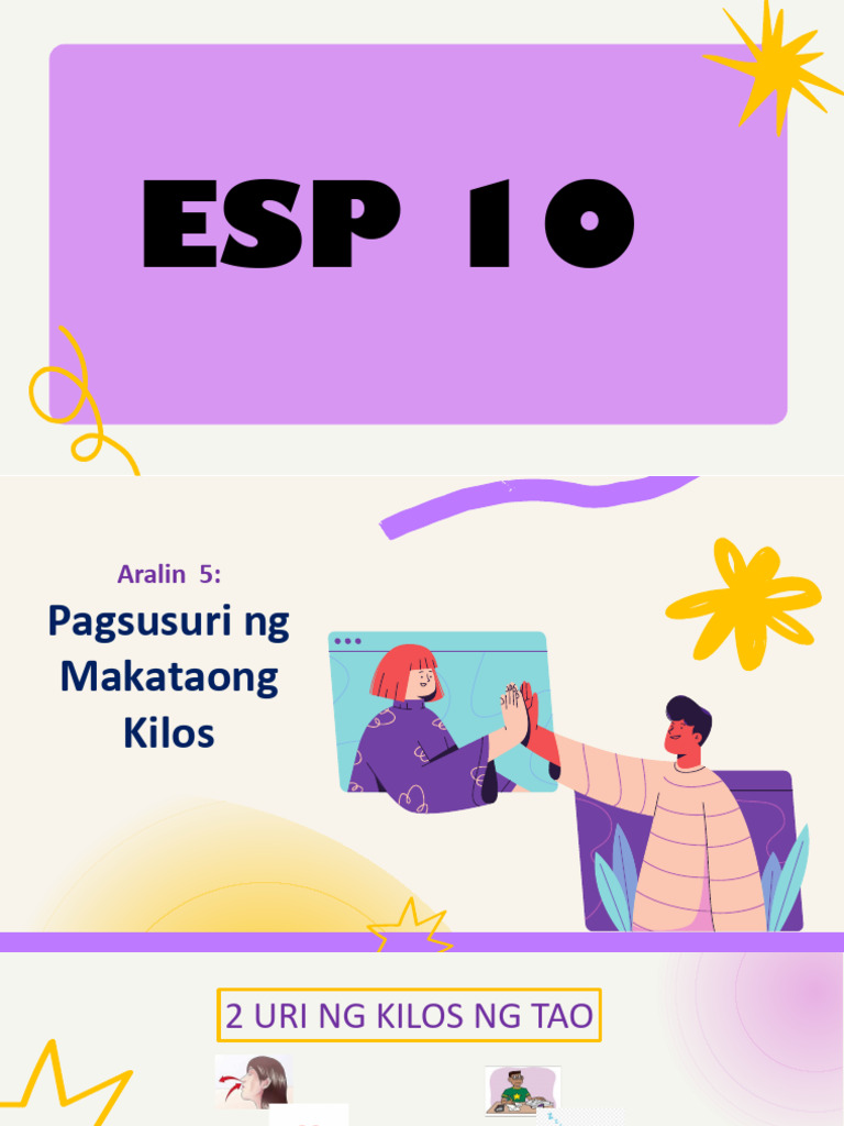 Esp-10 Q2 Aralin-5 | PDF