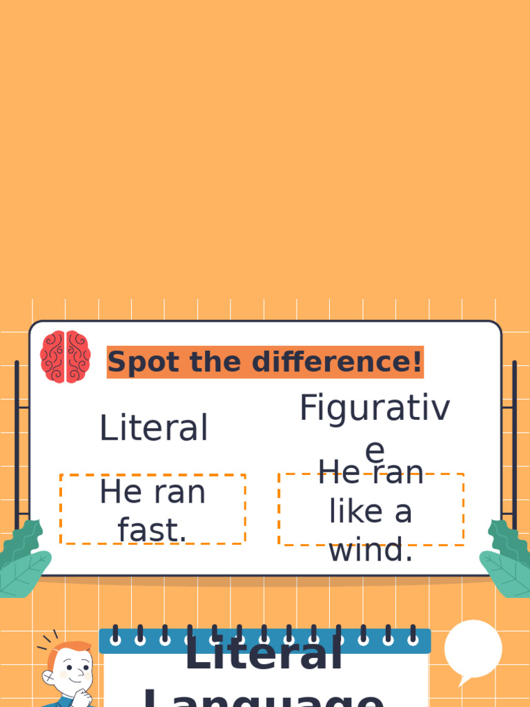 Literal Language and Figurative Language | PDF | Planets | Saturn