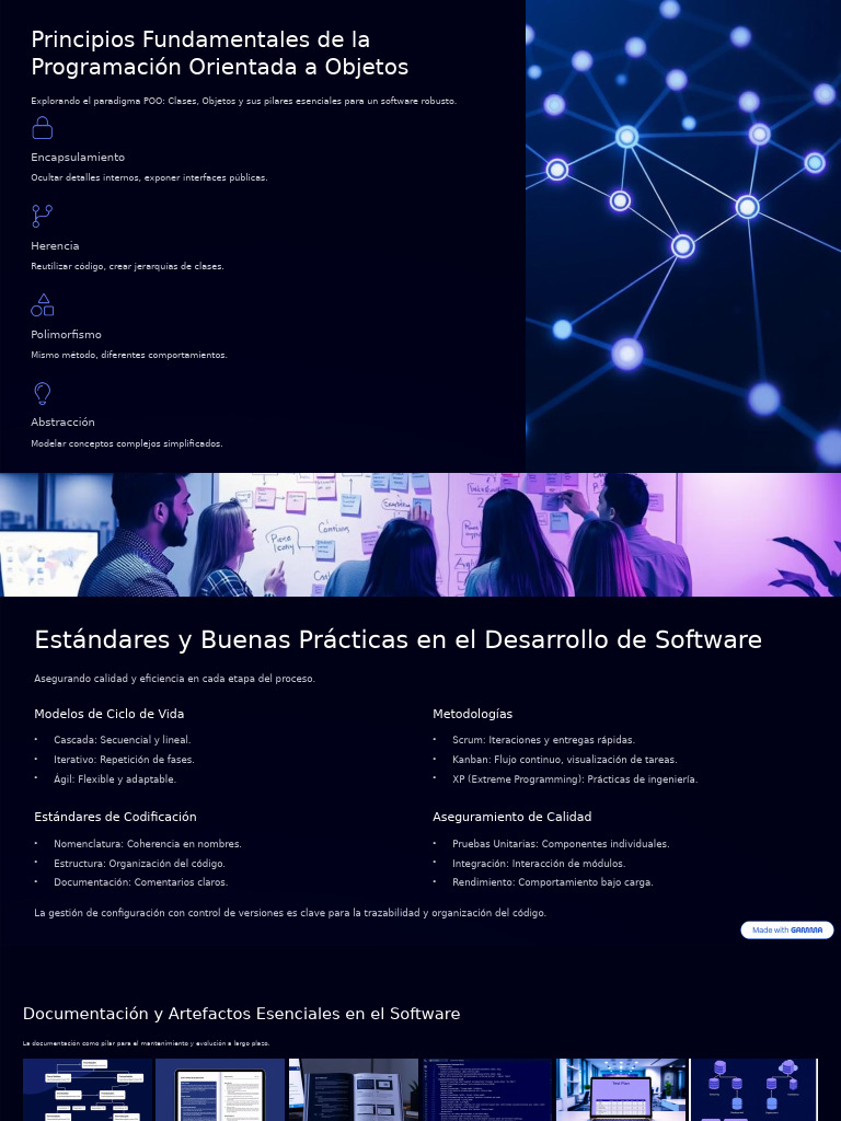 Principios Fundamentales de La Programacion Orientada A Objetos | PDF