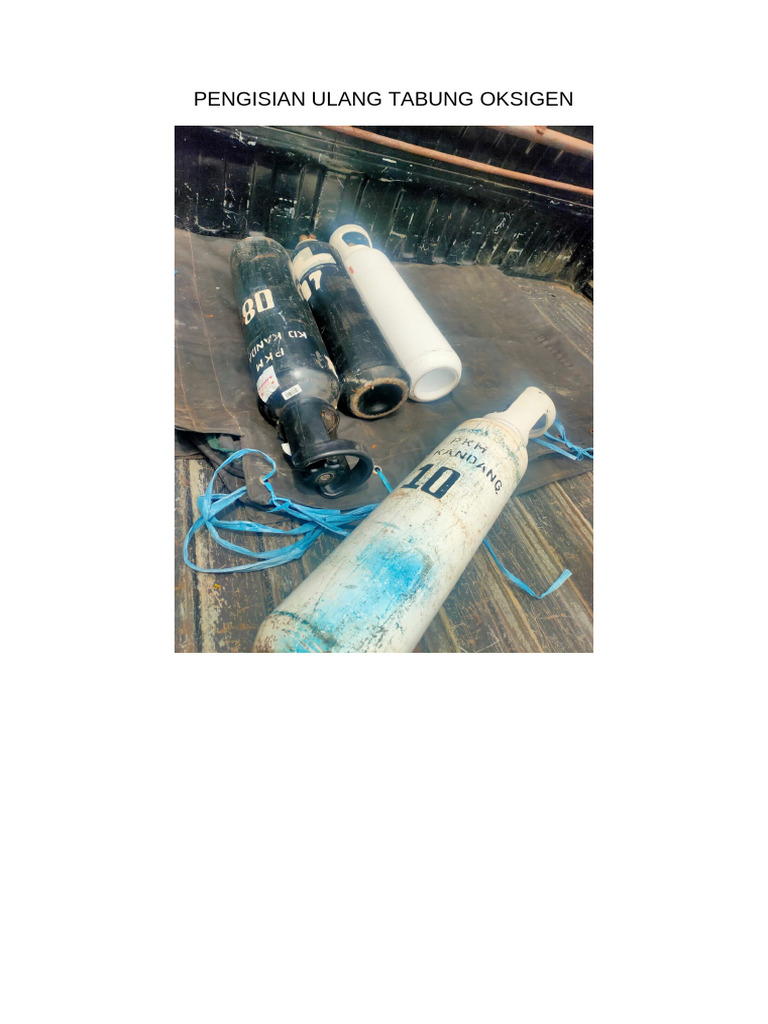 Pengisian Ulang Tabung Oksigen | PDF