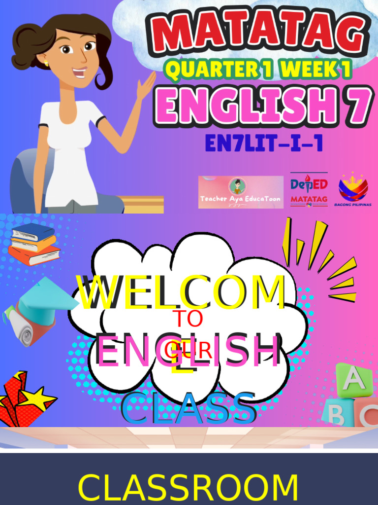 English 7matatag q1 Week 1 | PDF | Poetry | Rhyme