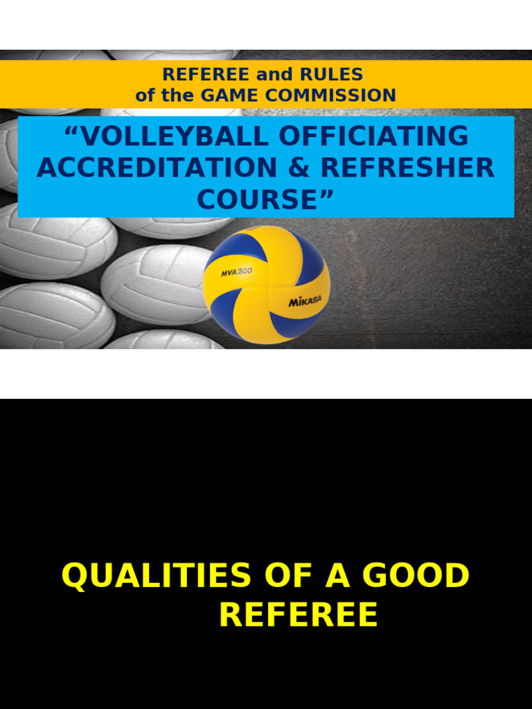 Qualities of A Good Referee | PDF