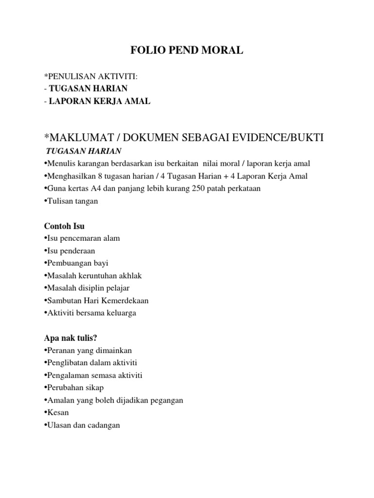 Folio Pend Moral | PDF