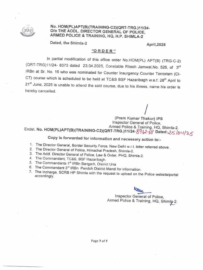 Order Pdf