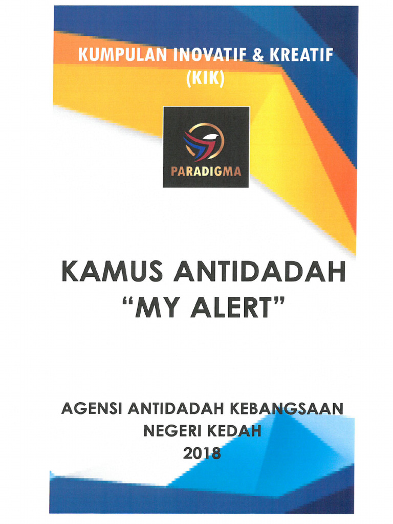 Paradigma Aadk Negeri Kedah | PDF