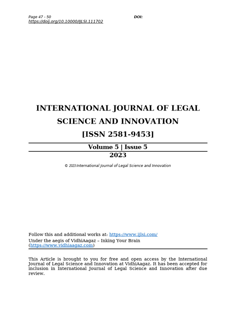 The Role of Forensic Science in Criminal Investigations and Its ...