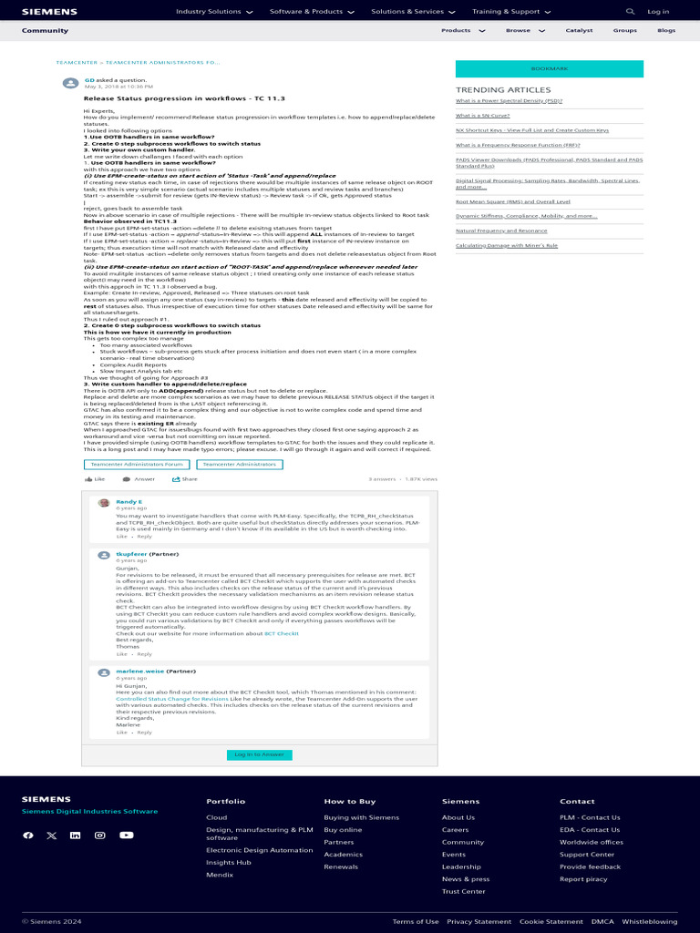 Teamcenter Release Status Management | PDF | Computing