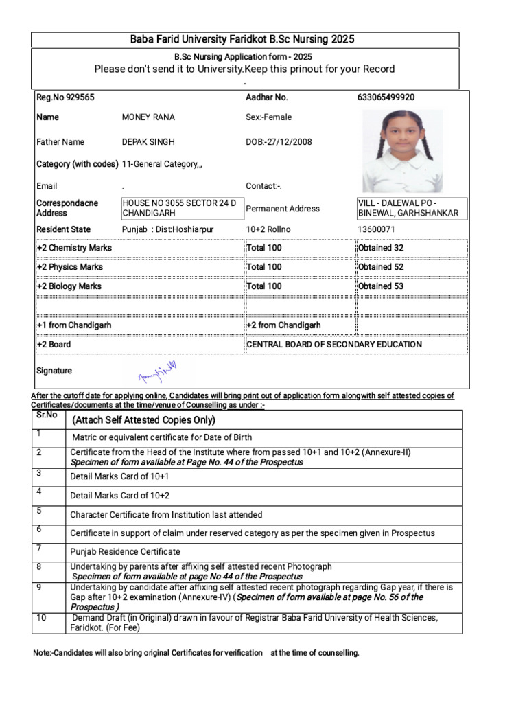 Ppmet 2025 (B.SC Nursing) | PDF