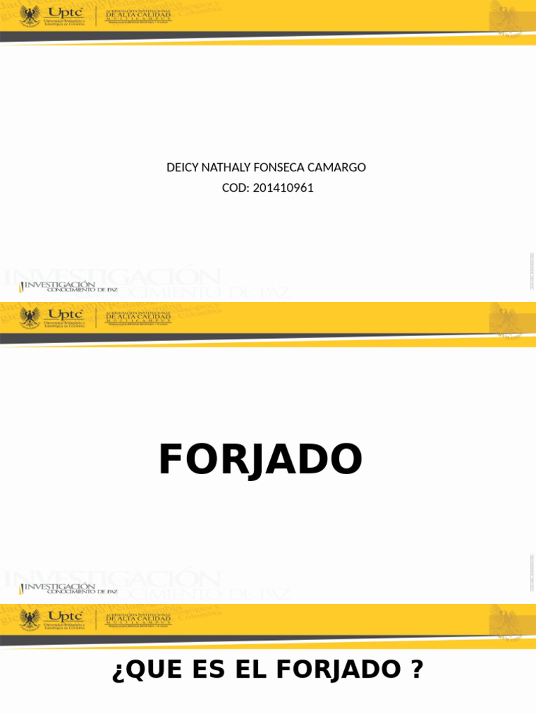 Proceso y Tipos de Forjado Metálico | PDF | Forjar | Materiales