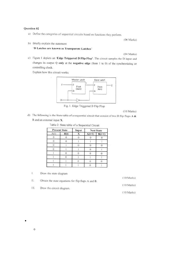 Classification of Sequential Circuits | PDF | Electronic Design ...