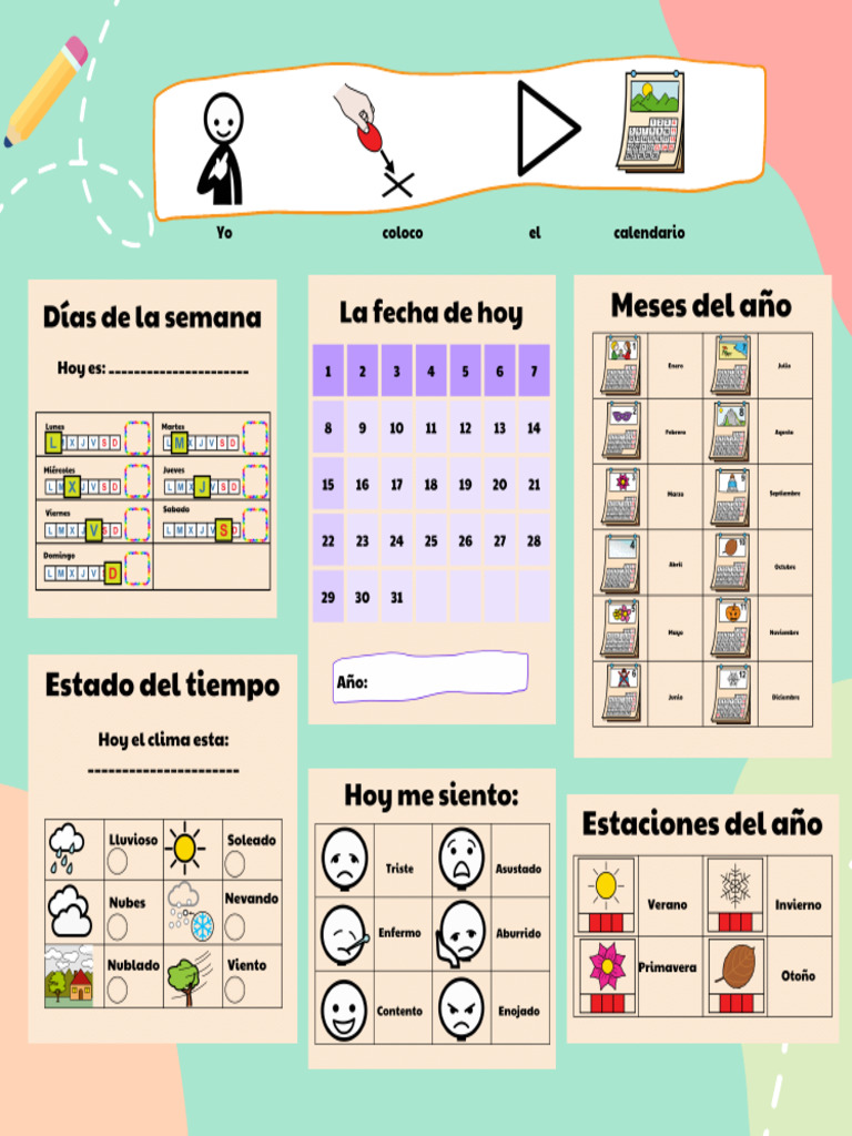 Yo Coloco El Calendario 2 | PDF