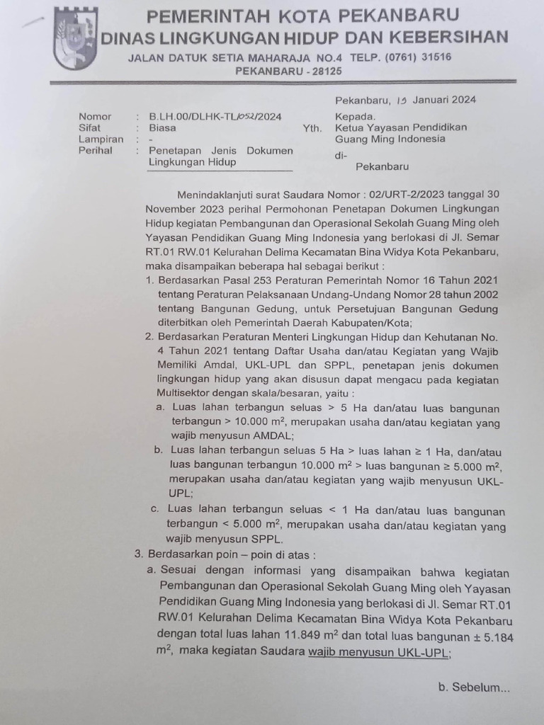 Penetapan Guang Ming | PDF