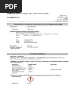 Loctite 401 Msds en | PDF | Dangerous Goods | Toxicity