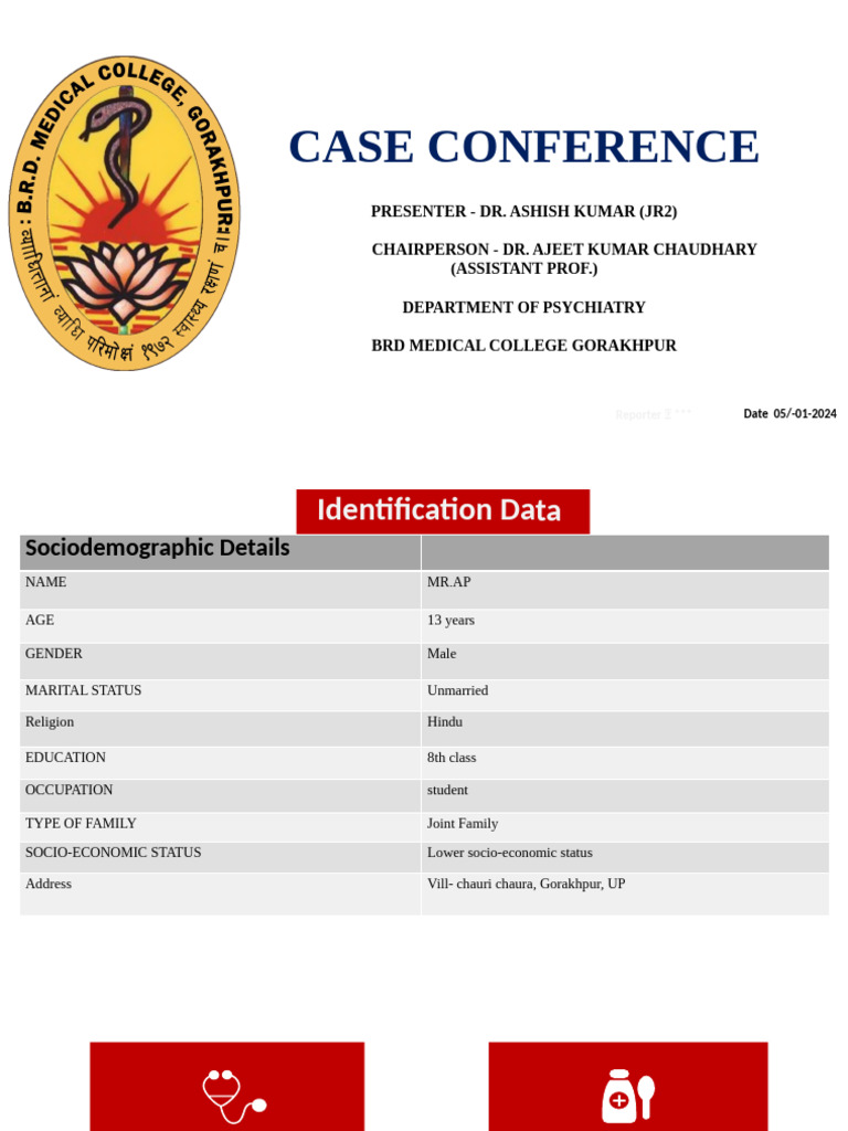 Ashish Case Presentation | PDF | Obsessive–Compulsive Disorder