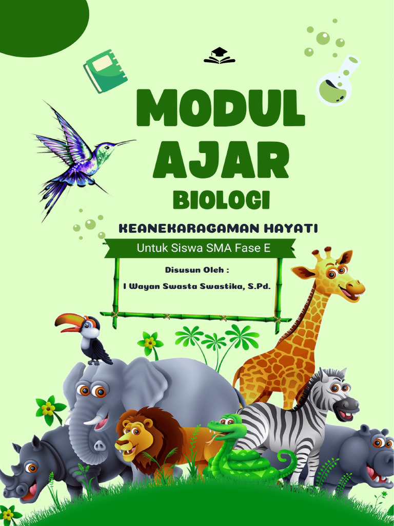Modul Ajar Keanekaragaman Hayati Fase E | PDF
