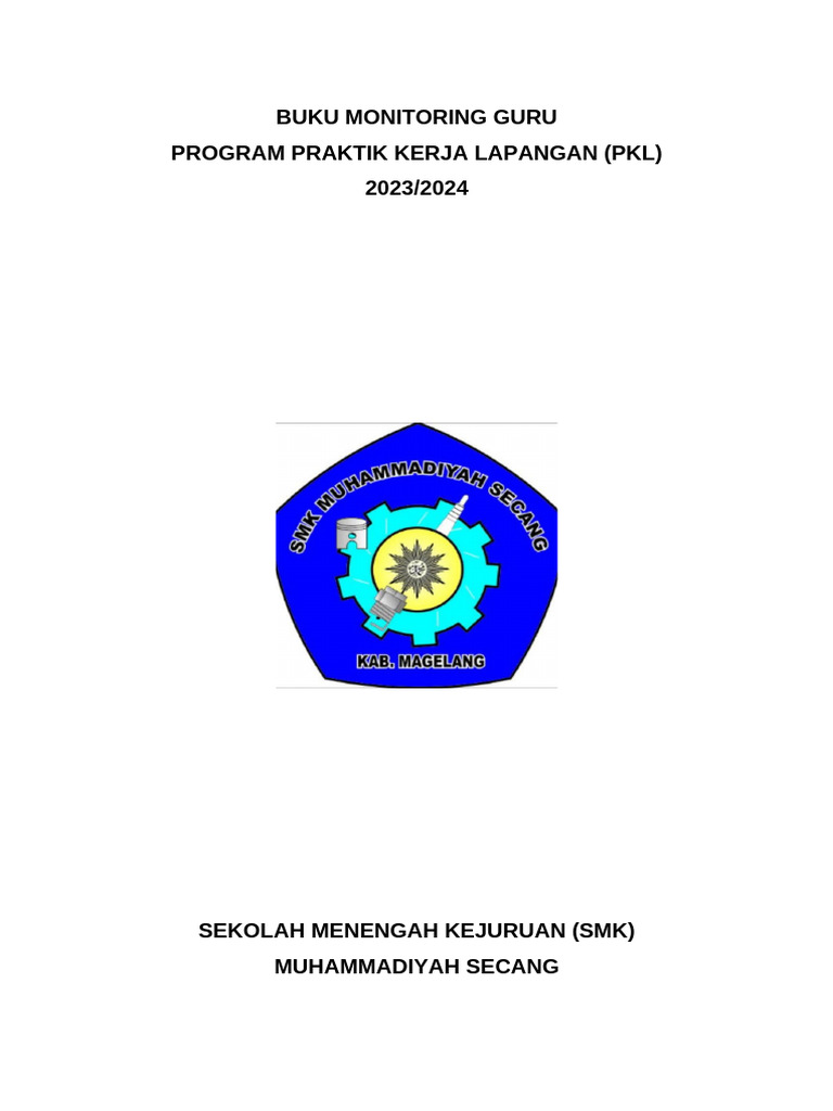 Buku Monitoring PKL SMK Muhammadiyah | PDF