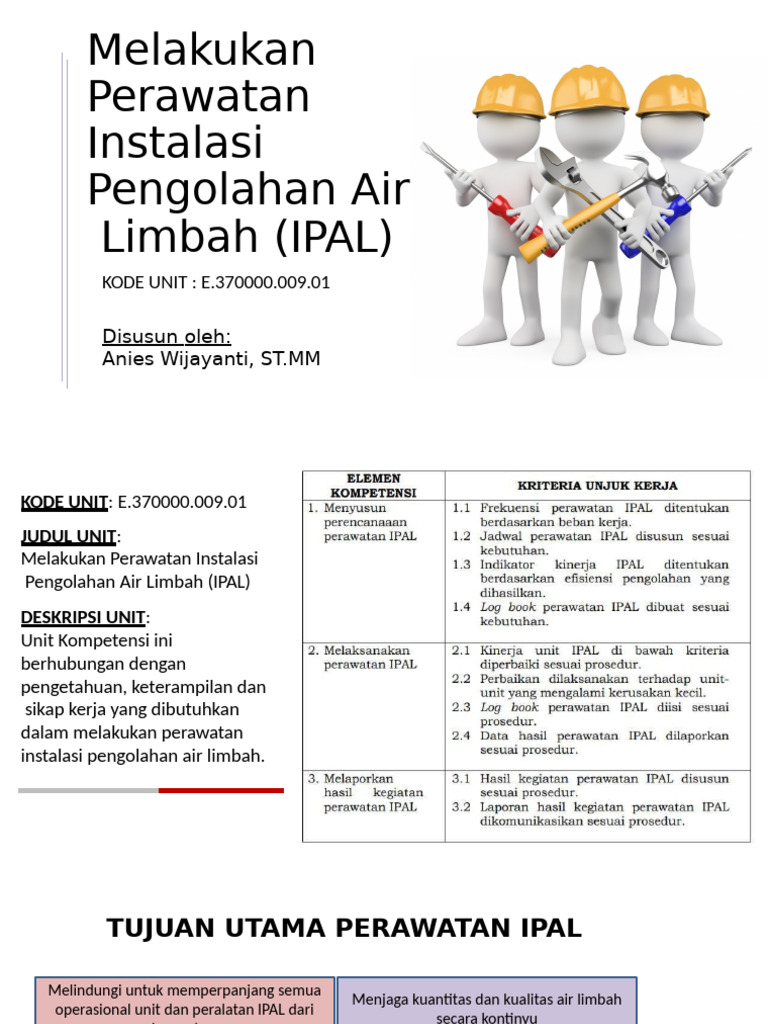 Perawatan Instalasi IPAL B3 | PDF