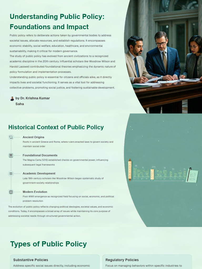 Foundations of Public Policy Explained | PDF | Policy | Governance