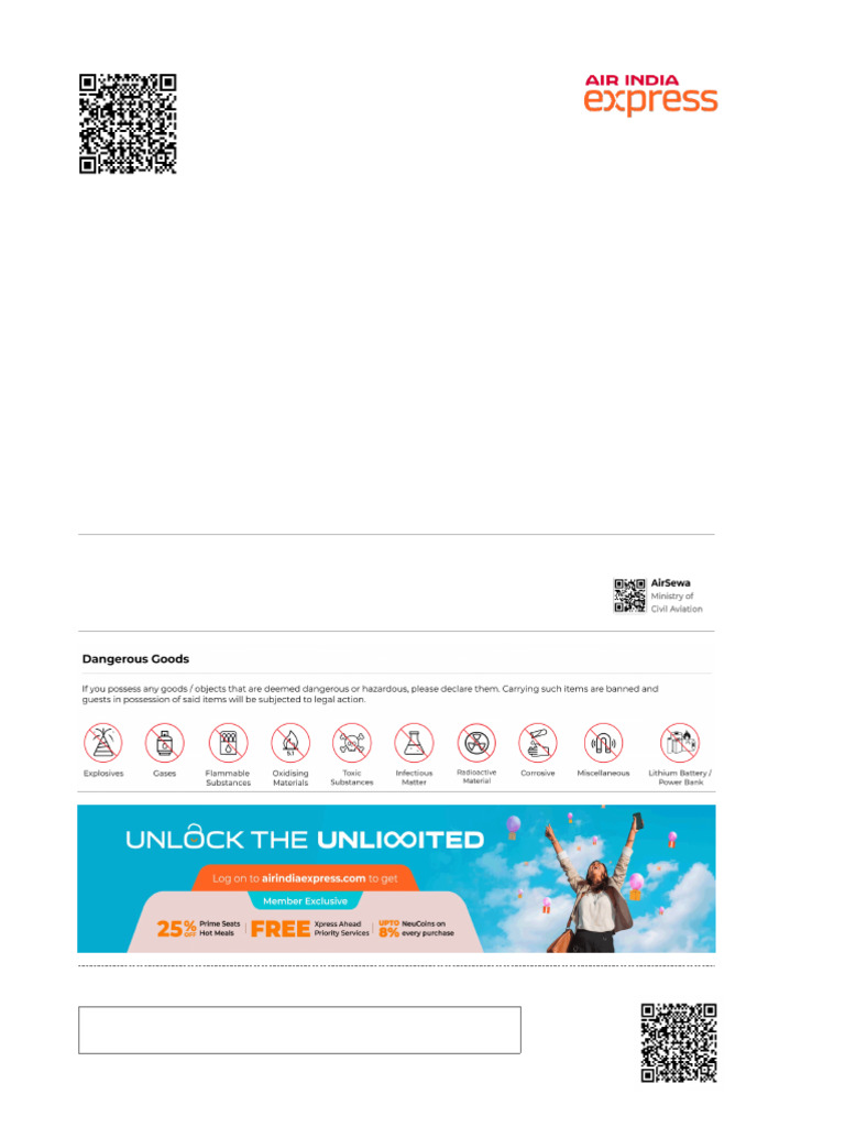 Boarding Pass (BOM VNS) | PDF