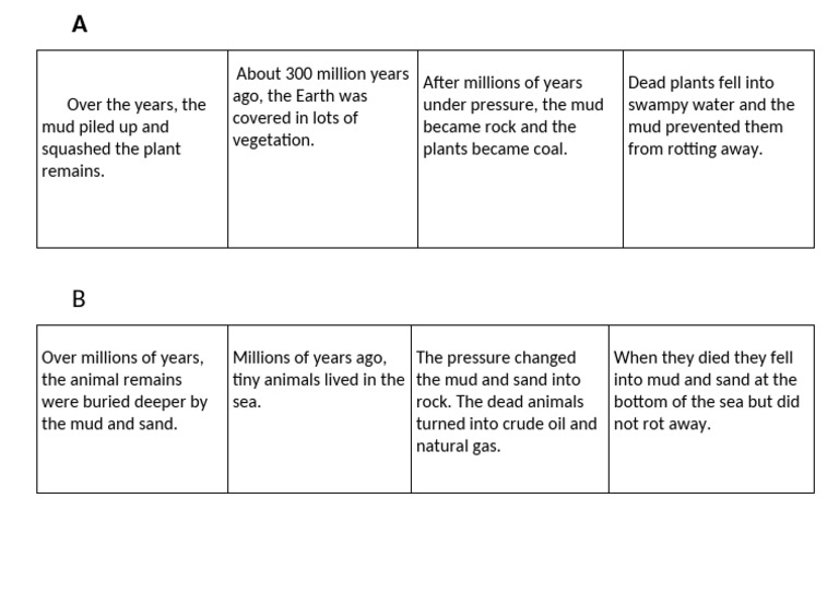 Fossil Fuel Formation Explained | PDF