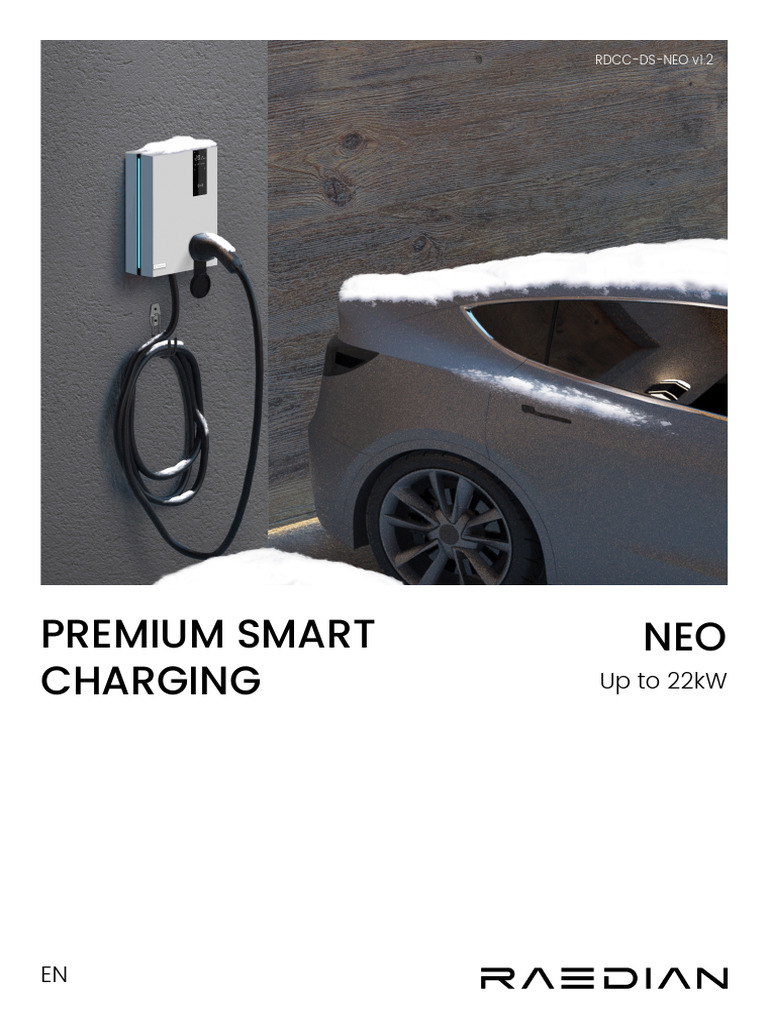 NEO AC Wallbox Product Sheet | PDF | Electrical Connector | Solar Power