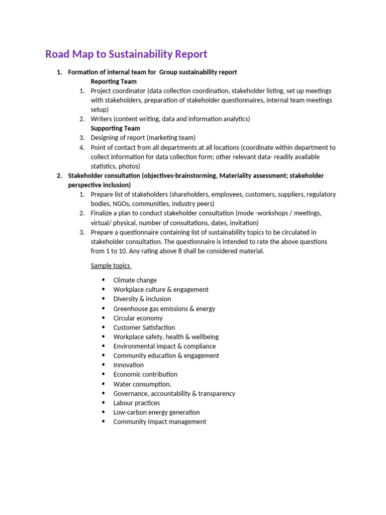 Sustainability Reporting Pdf Sustainability Economies