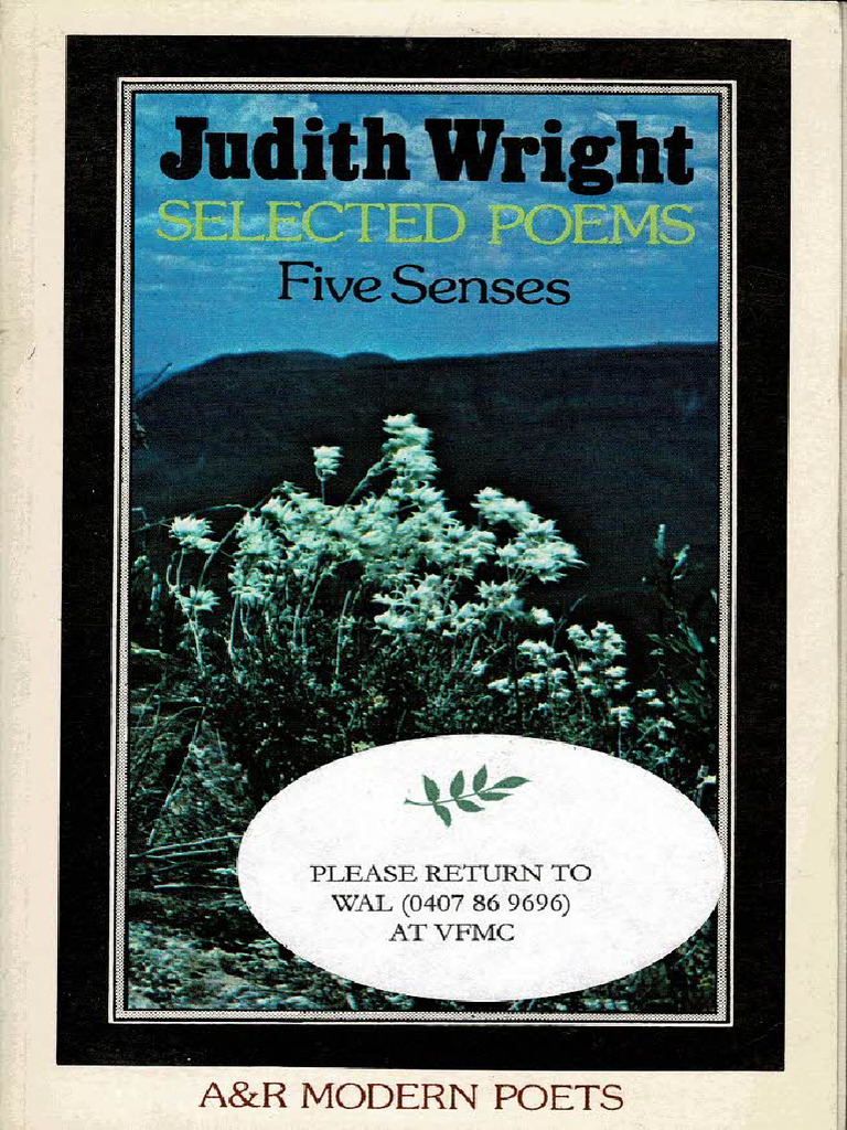 Selected Poems by Judith Wright | PDF