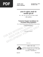 Is 1367 Part 3 2017 Threaded Steel Fastner | PDF