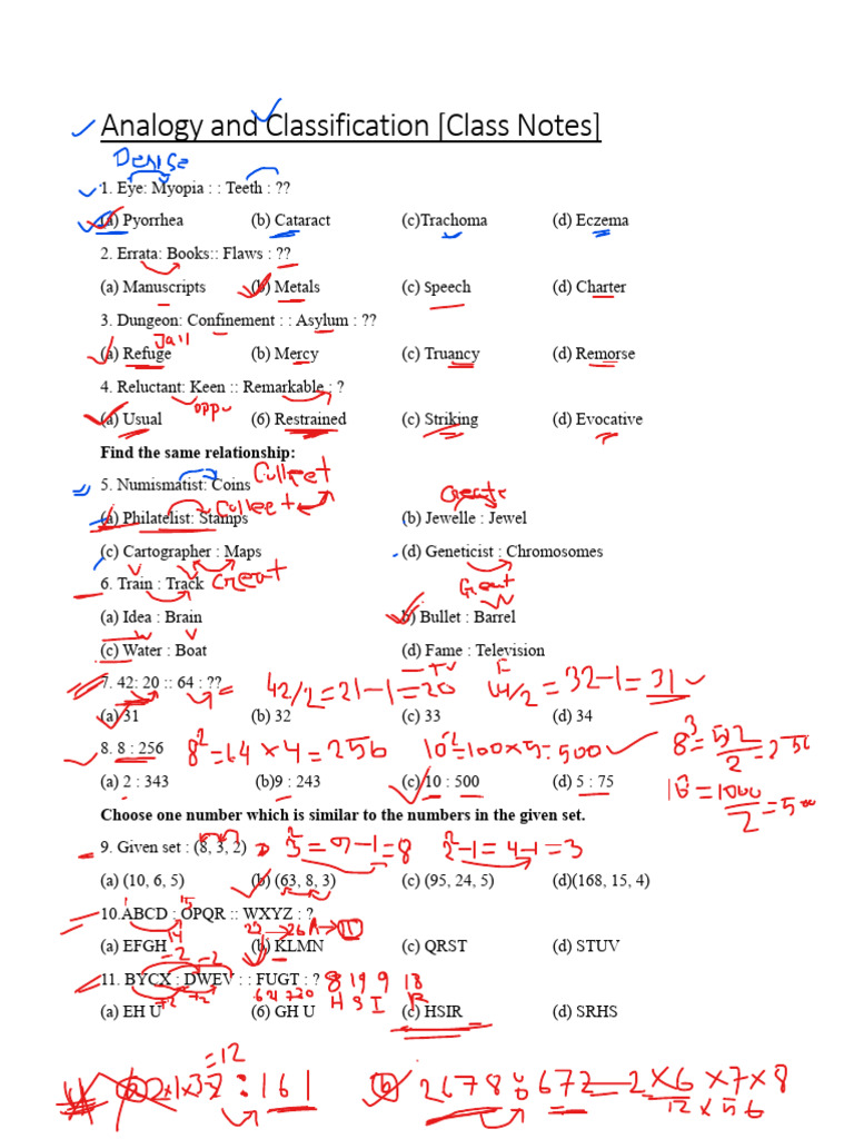 Analogy and Classification | PDF