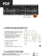 Lymph Nodes Examination Guide | PDF | Lymphatic System | Lymph Node