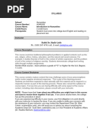 UGFH 1000B Course Outline 2022-23 | PDF | Learning | Textbook