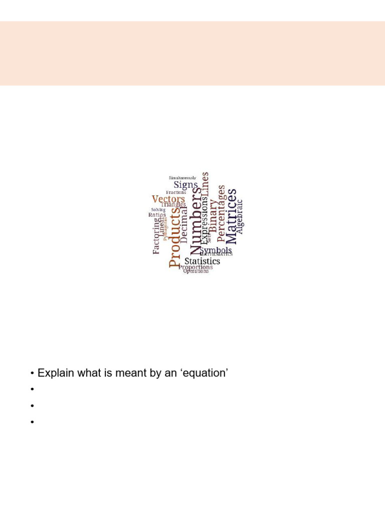 6 - Solving Linear Equations 1 | PDF | Equations | Variable (Mathematics)