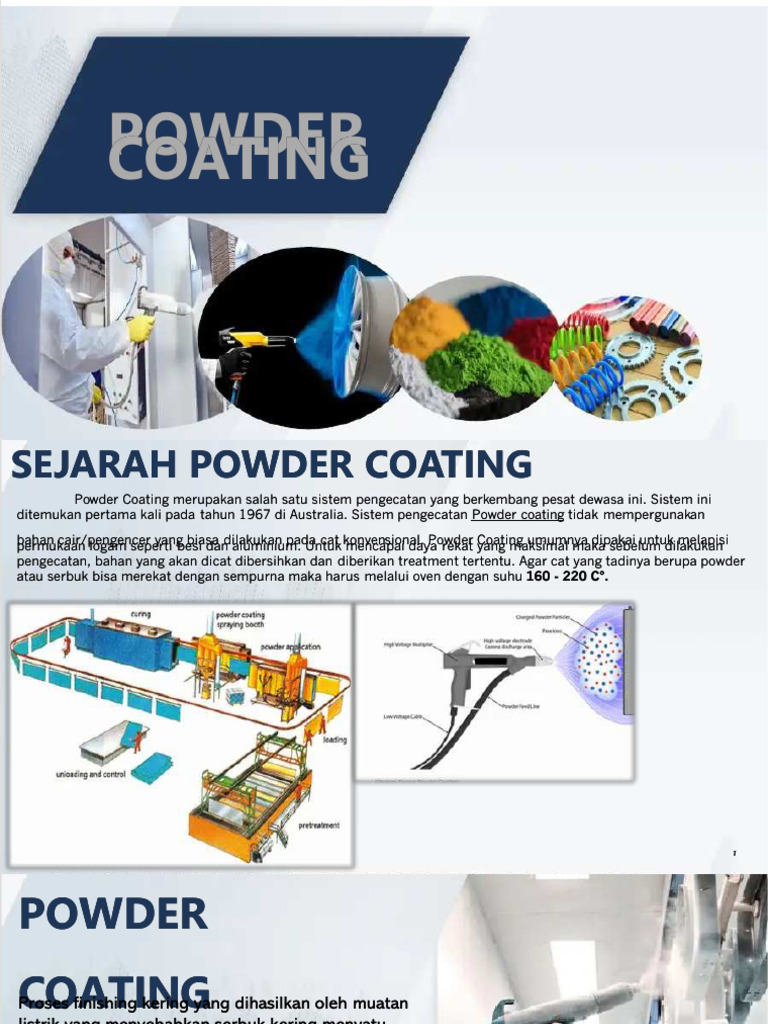 Teknik dan Proses Powder Coating | PDF