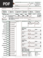 Starfinder 2e Character Sheet | PDF | Role Playing Games