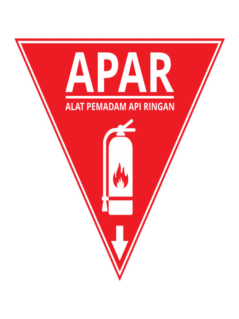 Sticker Apar Segitiga | PDF