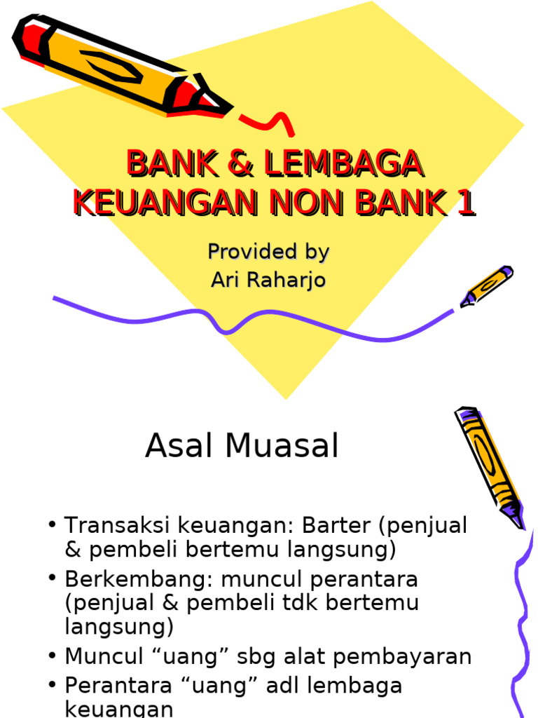 Jenis Lembaga Keuangan Non-Bank | PDF | Banks | Credit