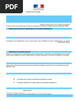 Formulaire EXE6 : Réception des travaux | PDF