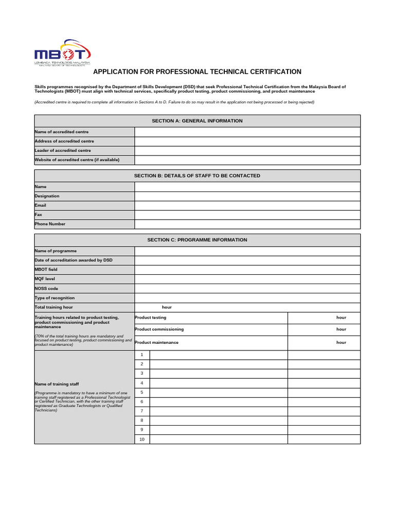 Ptc Applicationform | PDF | Numerical Control | Machining