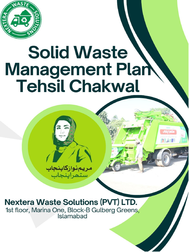 Solid Waste Management Operations Plan | PDF | Waste | Waste Management