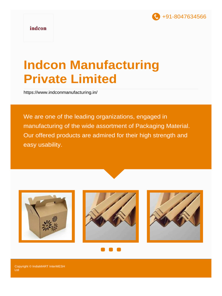 Indcon Manufacturing Private Limited | PDF | Freight Transport ...
