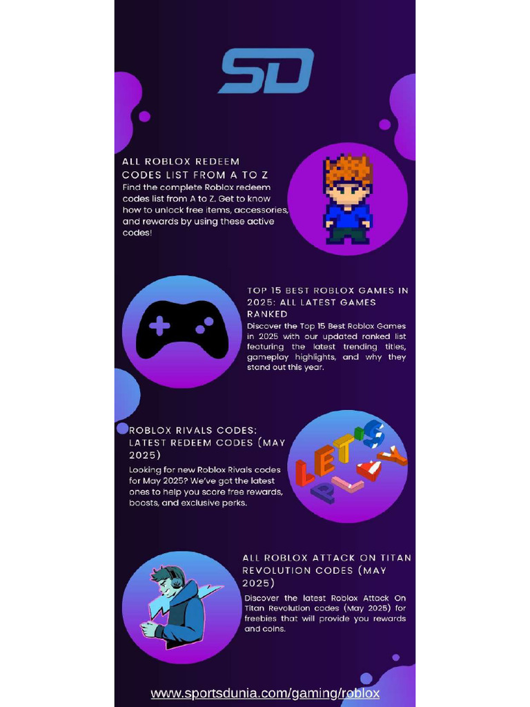 Infographic Roblox | PDF